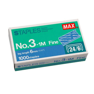 Max Staples No.3-1M - Lian Seng Han Trading (Pte) Ltd