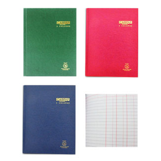 3-column Notebook A5 (hardcover) - Lian Seng Han Trading (Pte) Ltd